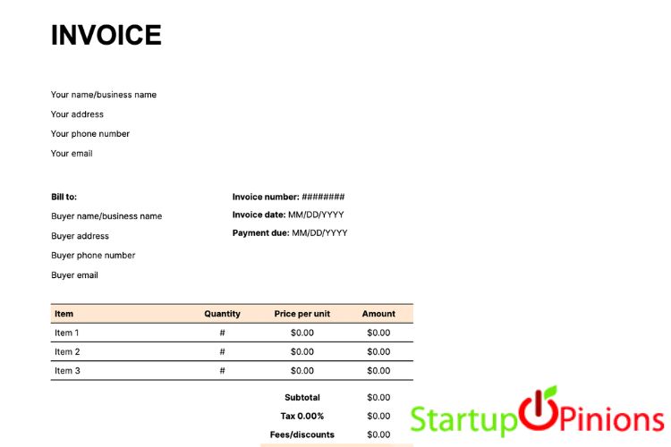 All You Need to Know About Invoicing - Startup Opinions